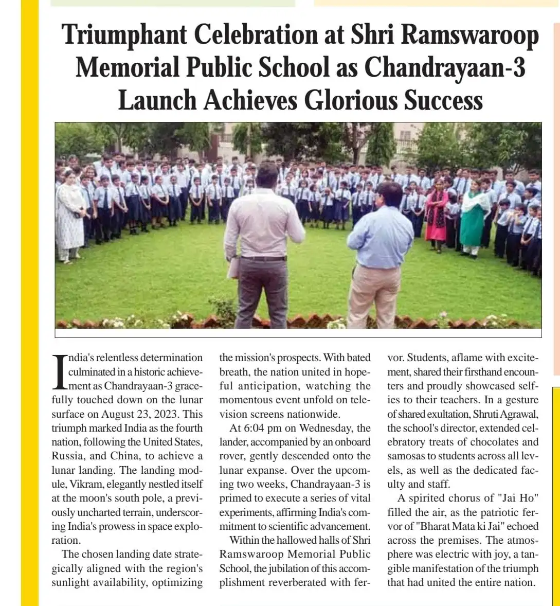 SRMPS - Best CBSE Boarding & Residential Girls Boys Schools Lucknow